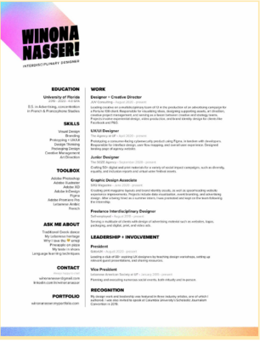 7 Awesome Real-Life UX Designer Resumes for 2025